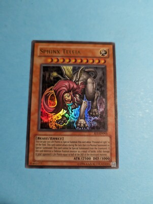 SPHINX TELEIA Holo Card Number EP1-EN003 Ultra Rare YU-Gi-Oh NP NM+ ...