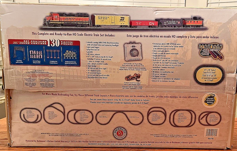 TRAINS ELECTRIC - Rail Chief Train Set BAC706 - HO BACHMANN | eBay