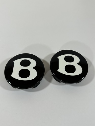 2x (Two) GENUINE OEM BENTLEY WHEEL CENTER CAP 3W0601170F / 7935 ...