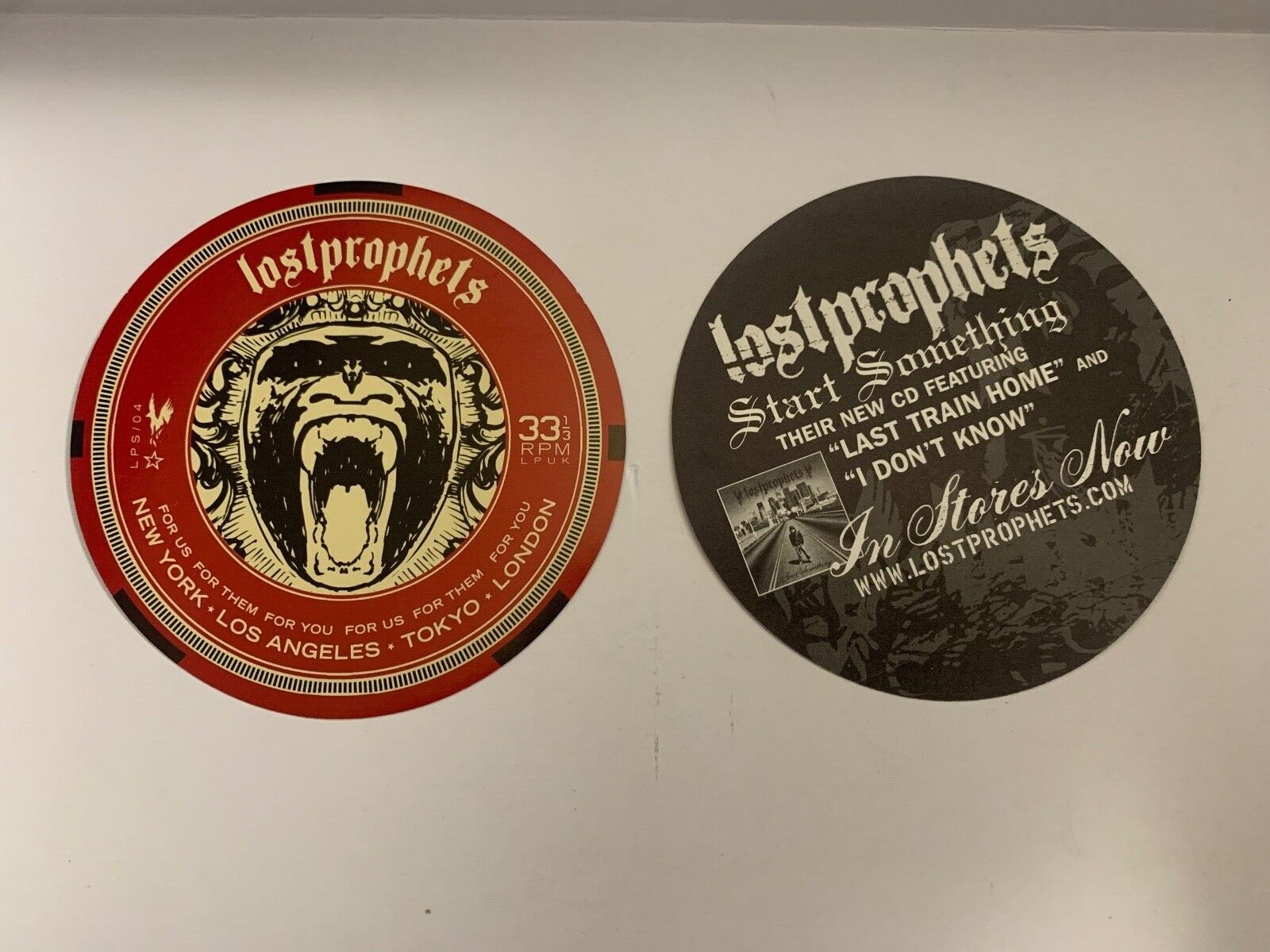 Rare Promo Music Rock Metal Stickers Decals - Customize your vintage ...