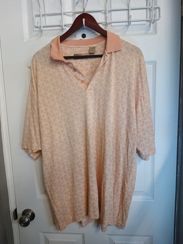 Men's XL Bobby Chan Polo Style Silk Shirt | eBay