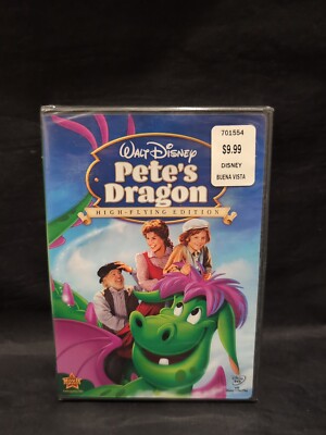 Walt Disney's Pete's Dragon High-Flying Edition DVD 1977 Helen Reddy ...