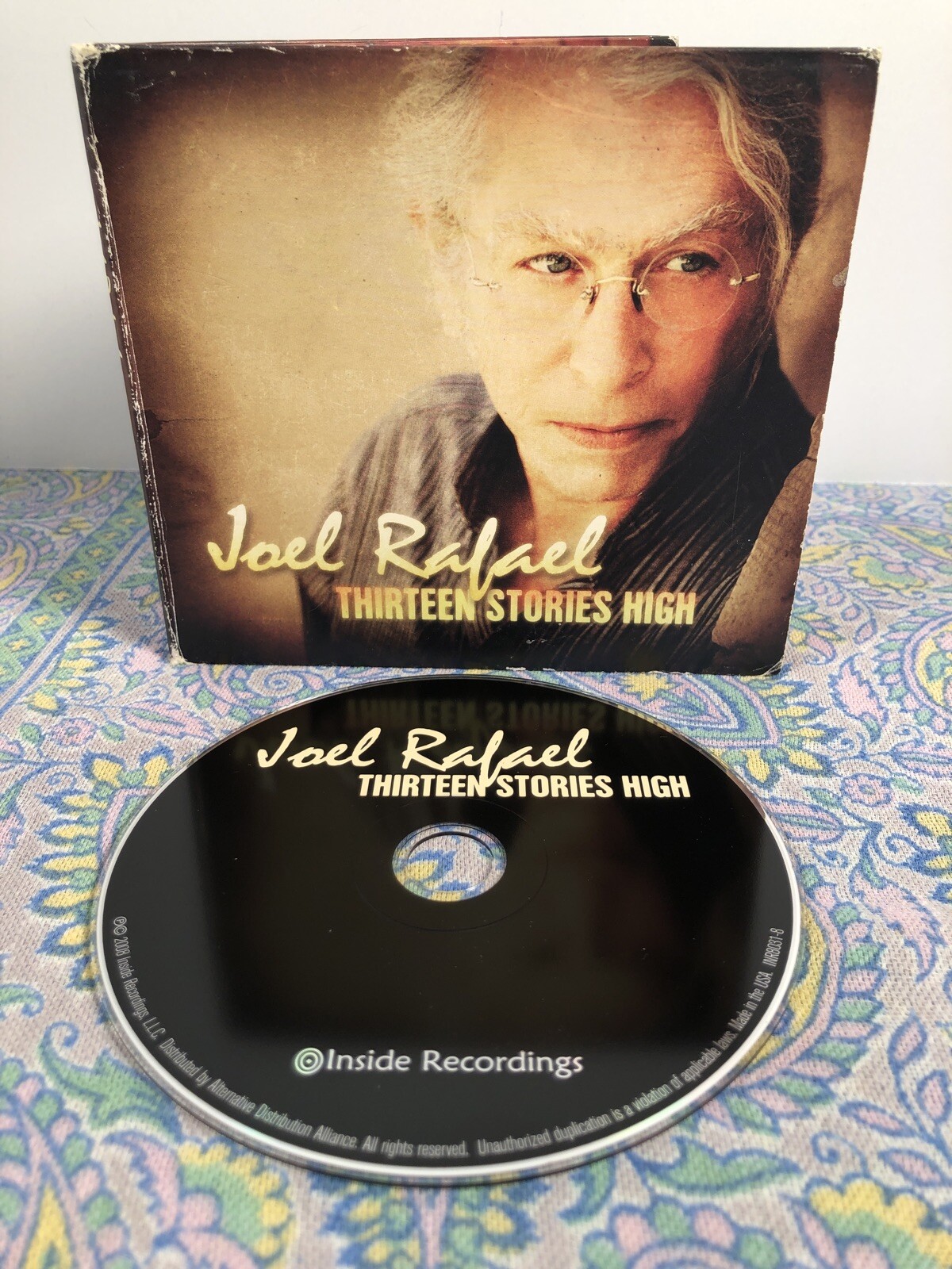 Thirteen Stories High [Digipak] by Joel Rafael (CD, Jun-2008, Inside ...