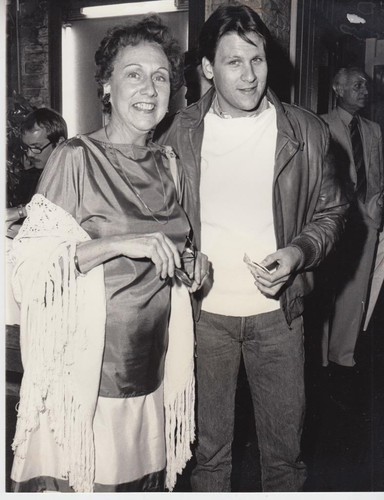 John Putch and mother Jean Stapleton Dated: 5/9/83 & captioned back 7x9 ...