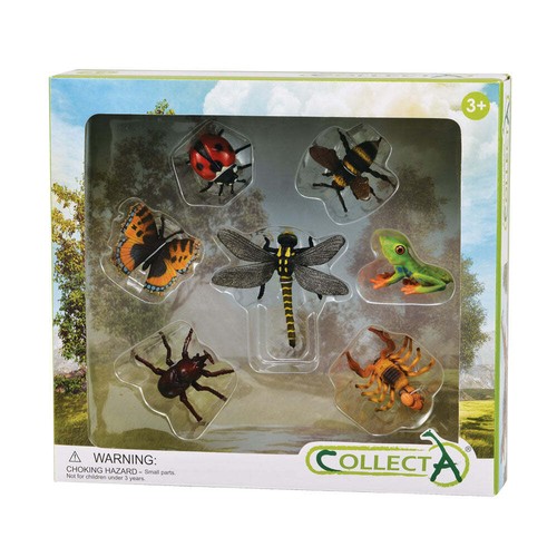 CollectA Collectible Insect Figures Gift Set Pack of 7 Pieces Ages 3 ...