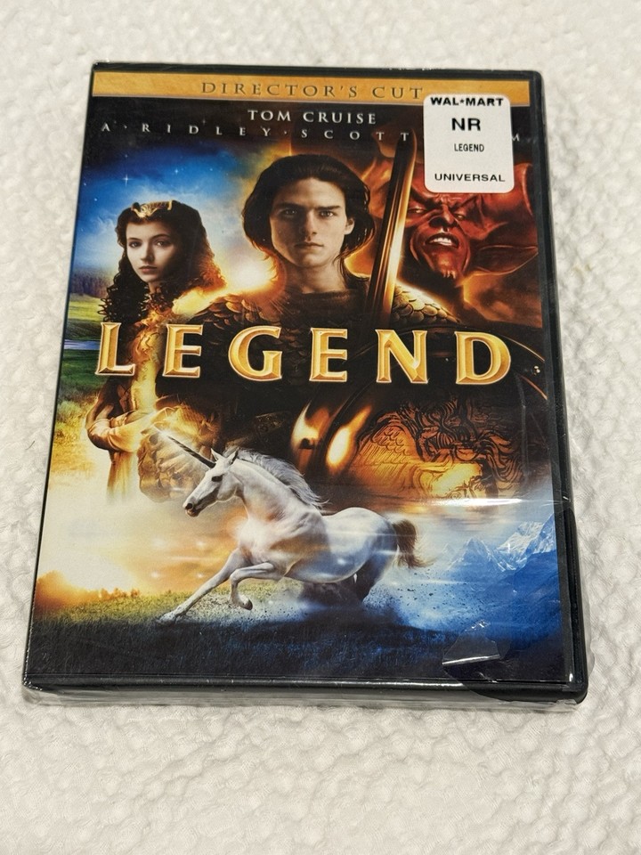Legend DVD, 1985, New & Sealed, Tom Cruise, Tim Curry, Classic 1980's ...