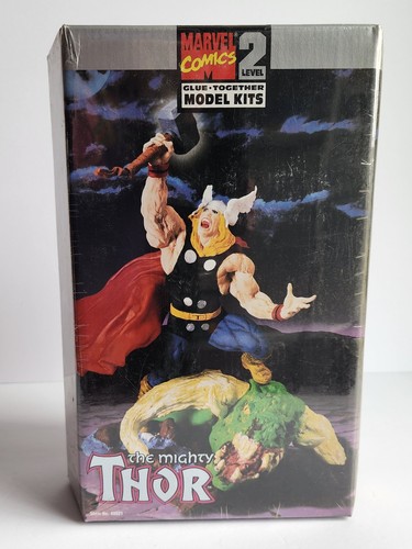 Mighty Thor Marvel Comics Model Kit Toy Biz 1998 New Sealed 48621 8.75 ...