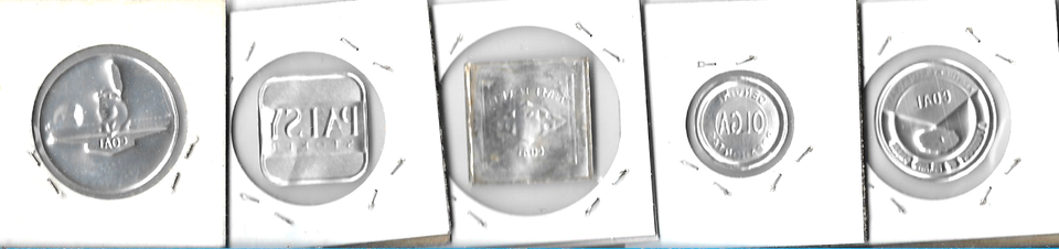 10 Different Coal Scatter Tags | eBay