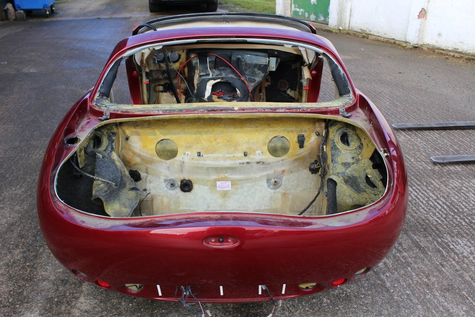 TVR Tuscan body shell cuts rear quarters only 2001 x1 corner | eBay