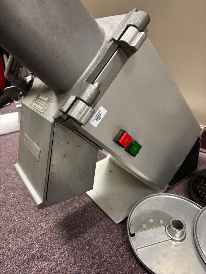 Hobart FP300 Continuous Feed Food Processor w/ 3 Blades & Dicing WORKS ...