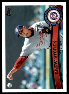 2011 TOPPS #494 DREW STOREN WASHINGTON NATIONALS | eBay