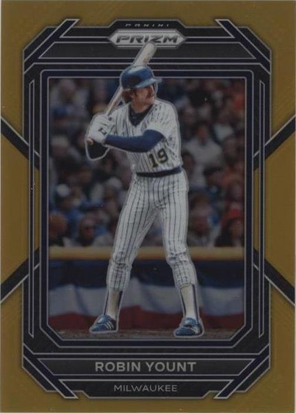 2023 Panini Prizm - Gold Prizm #89 Robin Yount /10 for sale online | eBay