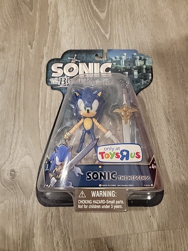 MOC JAZWARES TRU SONIC & THE BLACK KNIGHT HEDGEHOG ARTICULATED 5 ...