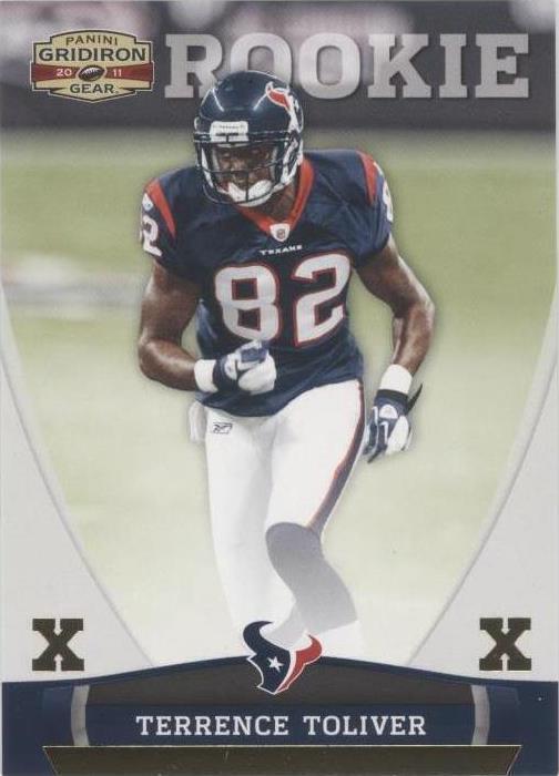 2011 Panini Gridiron Gear - Rookie Terrence Toliver #249 Gold Xs /100 ...