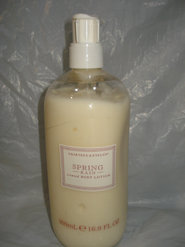 Crabtree & Evelyn SPRING RAIN Body Lotion - 16.9 fl oz WITH PUMP ...