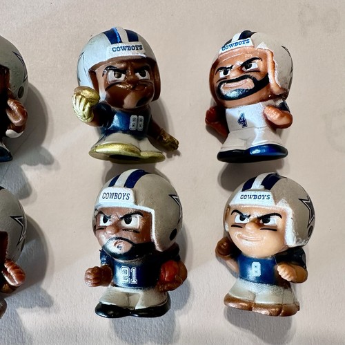 NFL Teenymates Dallas Cowboys Package (14) Prescott, Parsons, Lamb ...