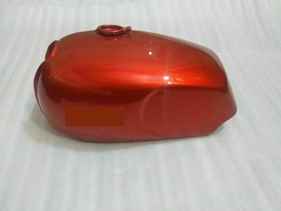 FIT FOR NORTON COMMANDO ROADSTER RED PAINTED PETROL TANK 750 WITH SIDE ...