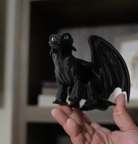 Toothless How To Train Your Dragon Live Action 3D Print Figure | eBay