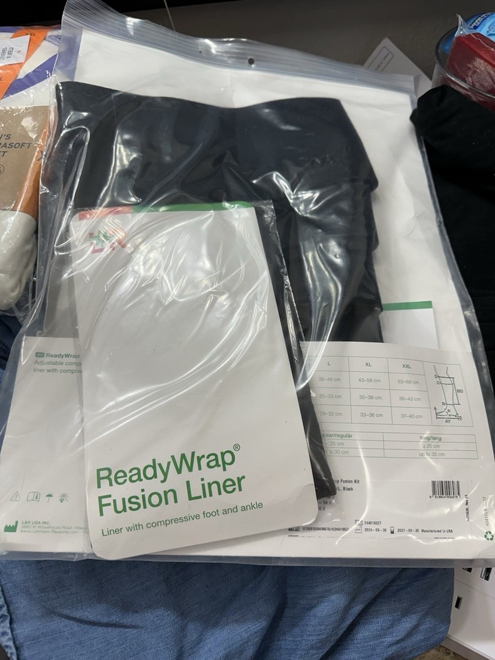 Ready wrap Calf Wrap Kit -XL Black | eBay