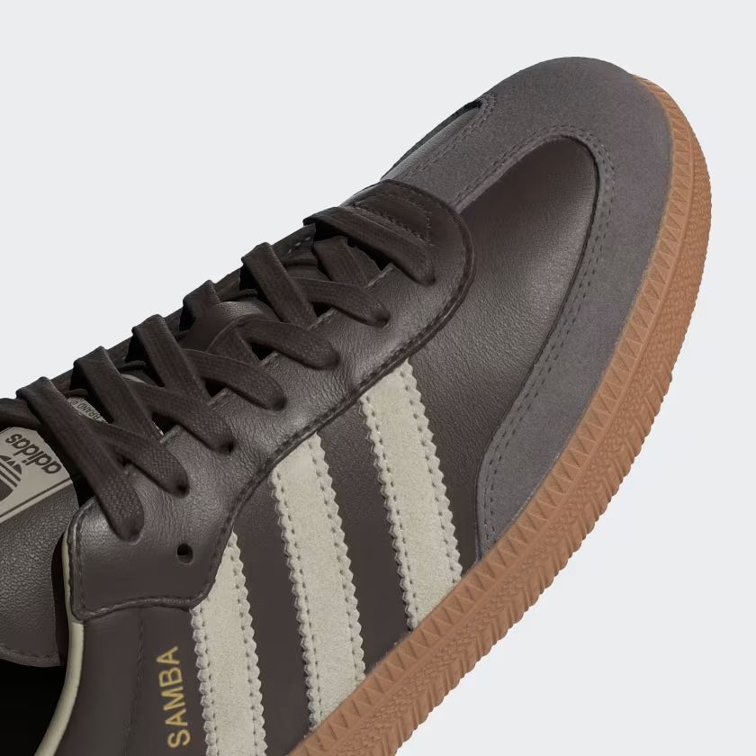 adidas Originals Samba OG in Brown and Grey Leather All Sizes Limited ...