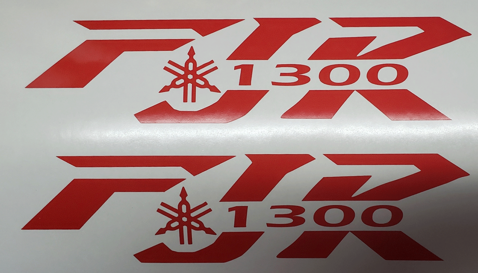 FJR 1300 MOTORCYCLE DECALS STICKERS FAIRING TAILBAGS WINDSCREEN | eBay