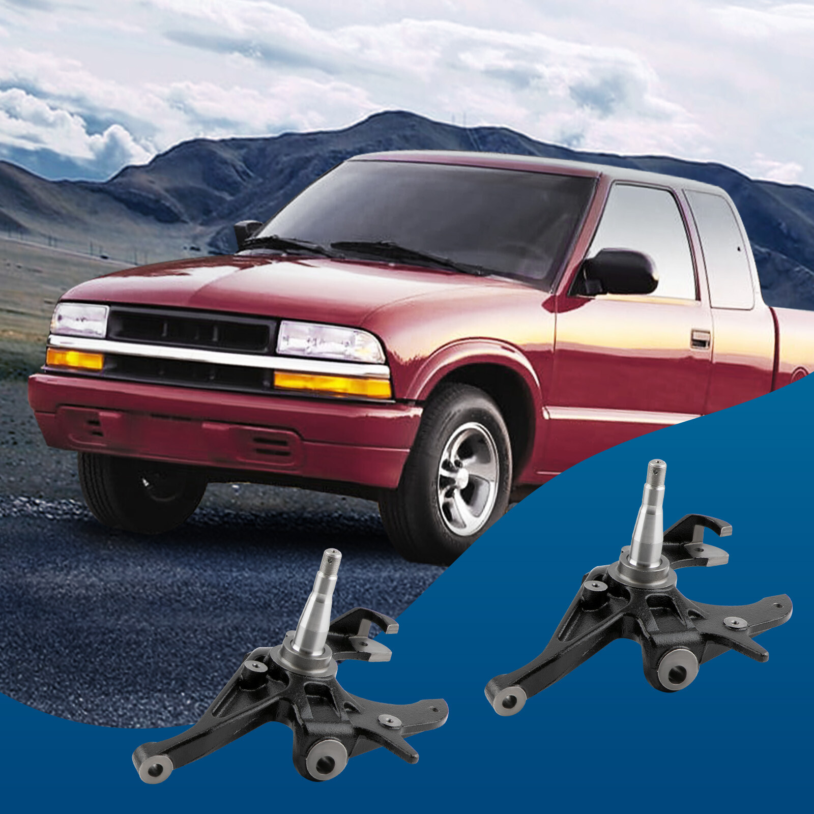 2" Drop Spindles Lowering Kit For Malibu, Monte Carlo SS 1980-1987 2WD ...