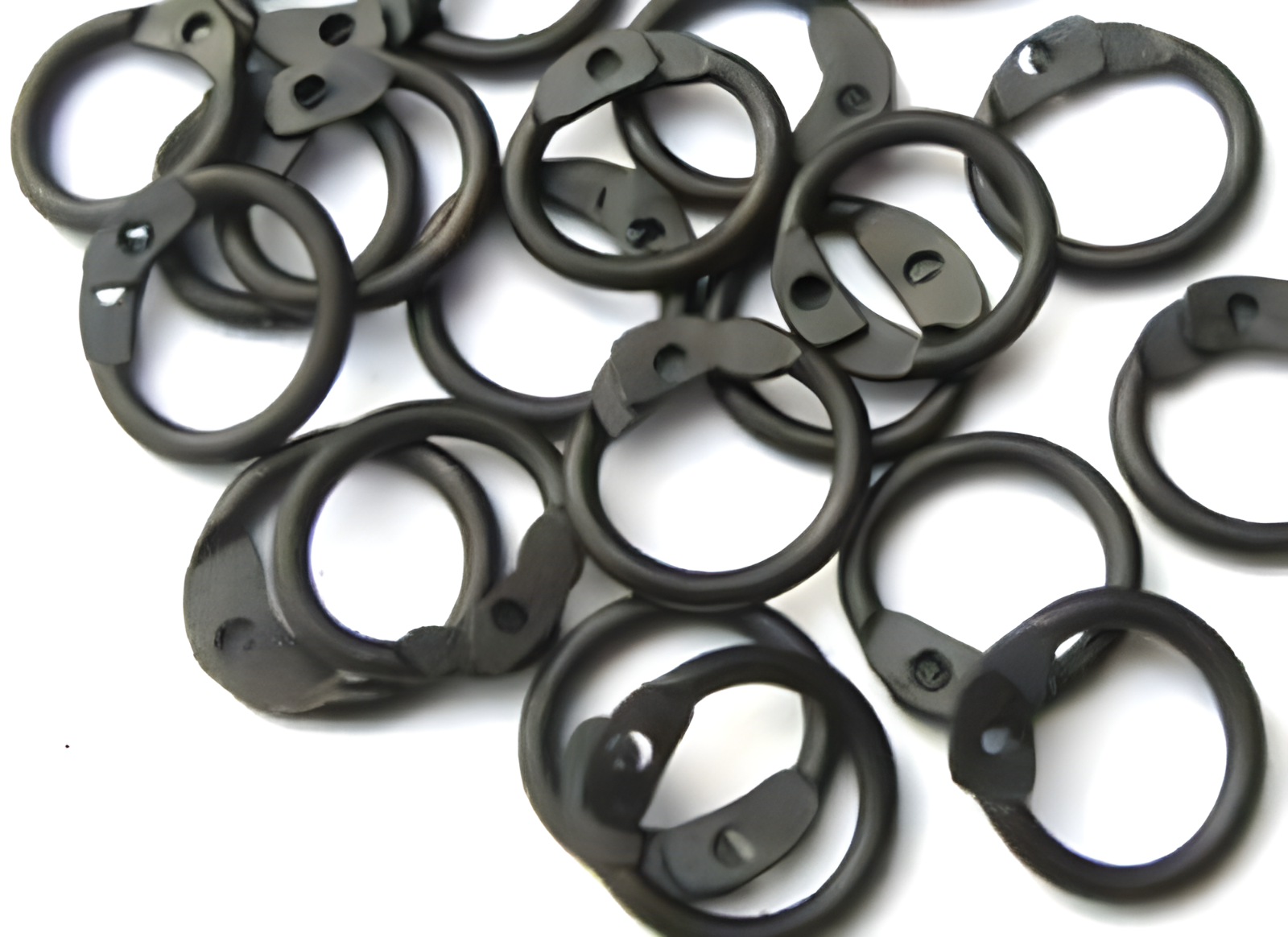10mm Mild Steel Jump Rings - 1000 Pcs Bag - Round Riveted Chainmail ...