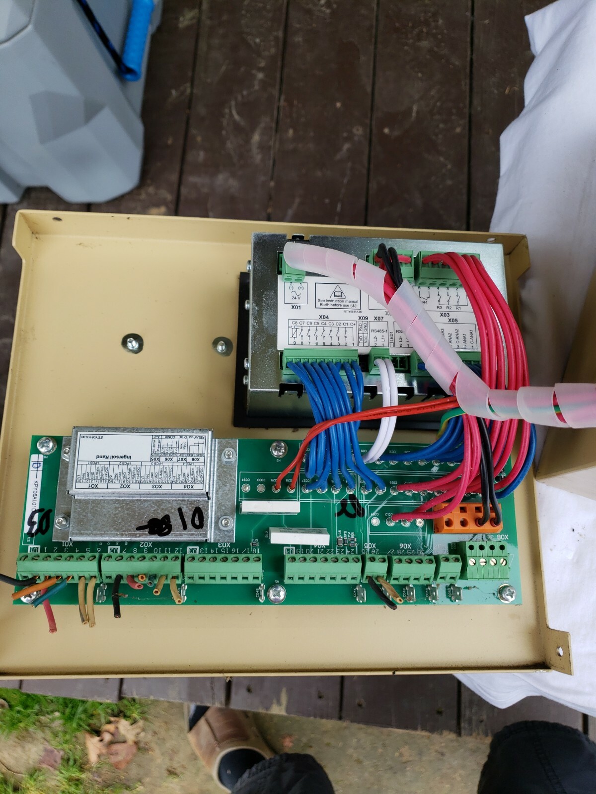 IR Ingersoll Rand X4I Intellisys Compressor Programmable Controller ...