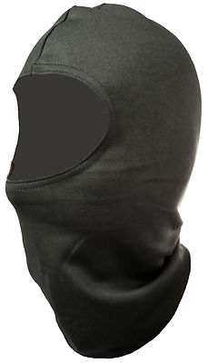 Balaclava Full Face Mask for Snowmobiling Motorcycle Head Sock - Black ...