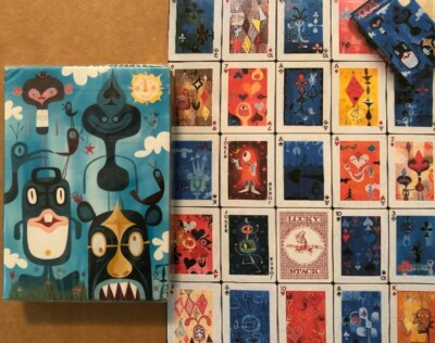 TIM BISKUP THE LUCKY STACK POKER DECK ART PLAYING CARDS LIMITED 1ST ...