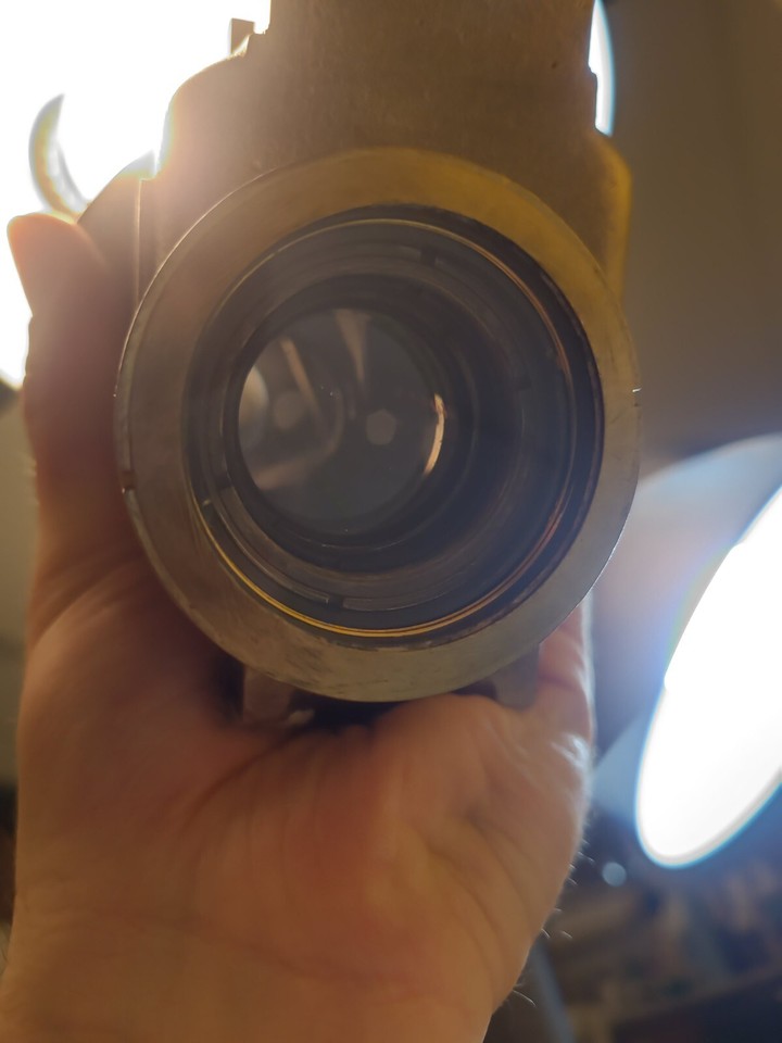 USN 1942 ww2 Navy telescope MK mark no 195 naval gun factory ship gun ...