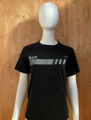 PUMA Graphic Print Kids YOUTH Unisex T-Shirt Tee Shirt L Large Lrg ...