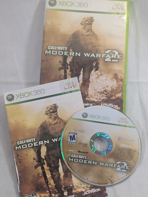 Call of Duty Modern Warfare 2 (Xbox 360) CIB Complete w/Case & Manual ...