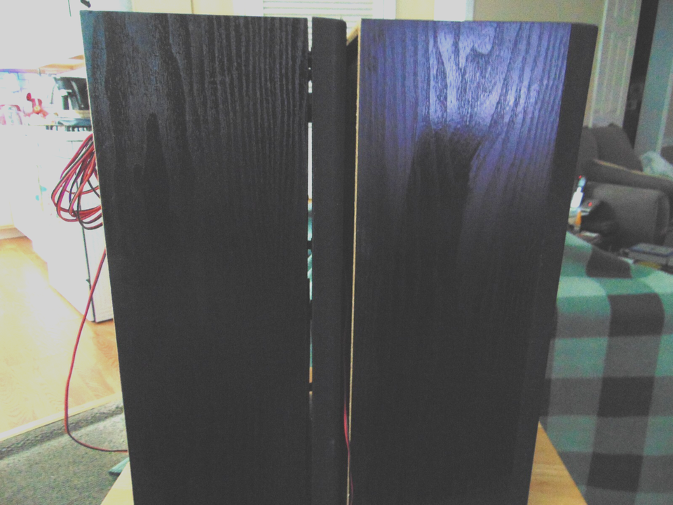 SONY SPEAKERS MODEL SS-D117 SET OF 2 BLACK VERY GOOD CONDITION SEE ...