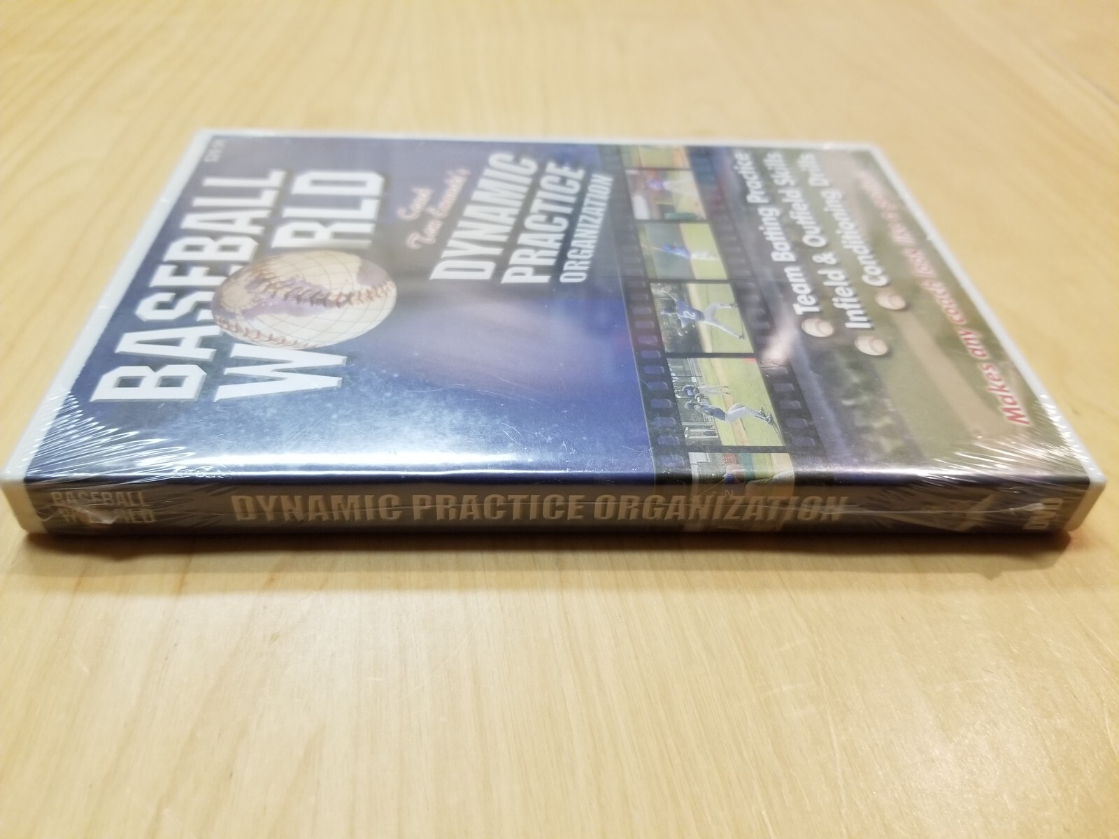 Baseball Worlds Dynamic Practice Organization DVD Tom Emanski for sale ...