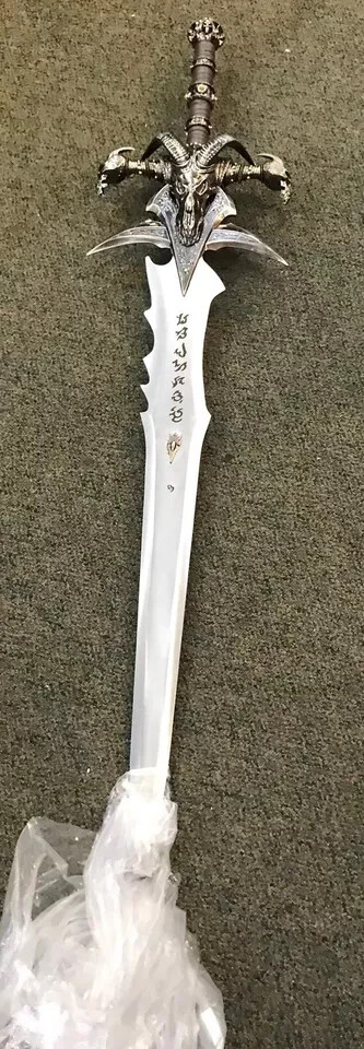 World Of Warcraft Frost mourne Sword cosplay Lich King steel metal ...