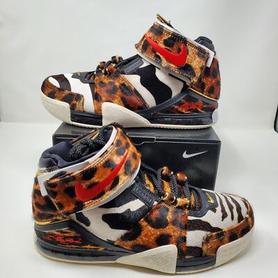 Nike Zoom LeBron 2 LX Beast Men's Size 9 Maple University Red Black ...