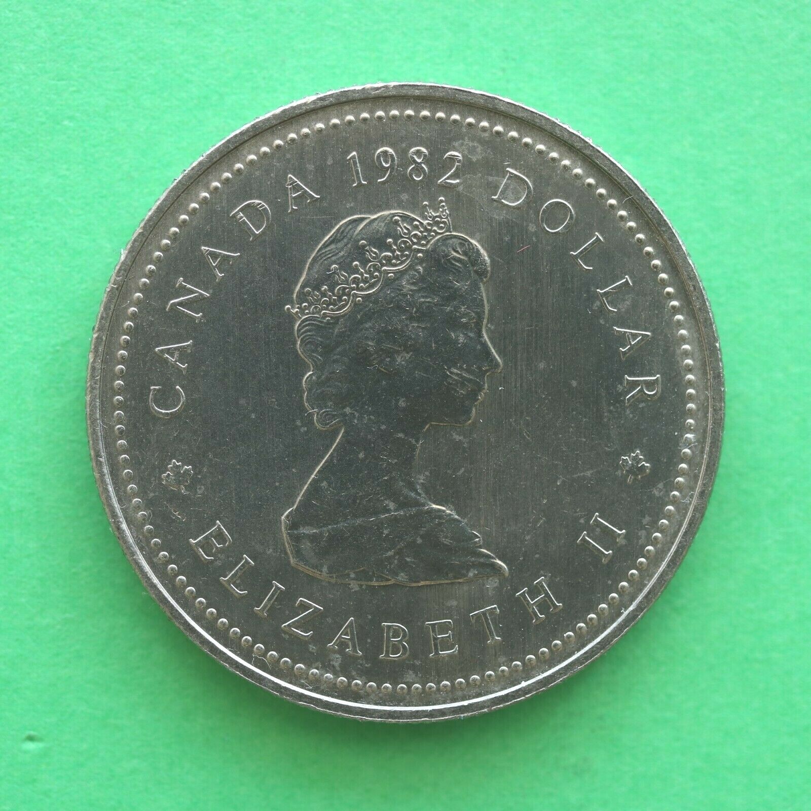 1982 Canada One Dollar Coin Confederation Constitution 1867 to 1982 ...