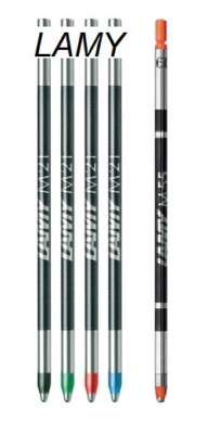 LAMY Mine M21 - M55 schwarz,blau,rot,grün,orange Kugelschreibermine ...