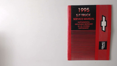 1995 S/T S-10 S10 Truck Supplemental Inflatable Restraint Factory ...