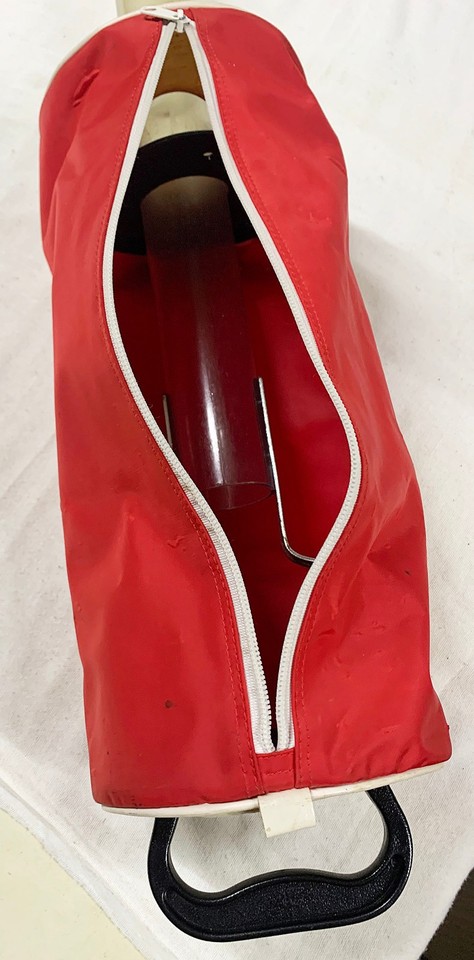 Red Golf Ball Shag Bag Pick Up Retrieval Shagger | eBay