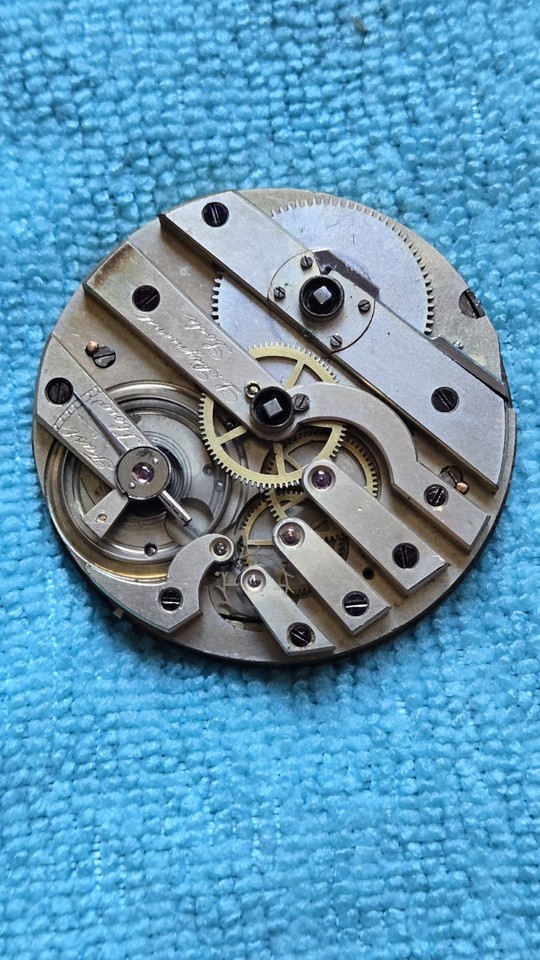 Raymond Locke Key Wind Movement Works 45.2 Mm | eBay