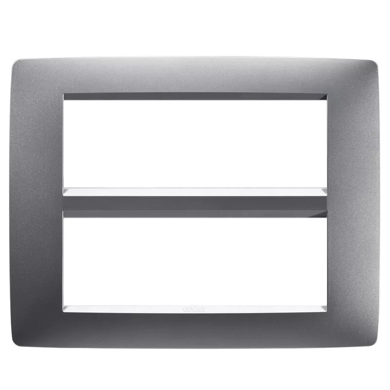 Gewiss GW16112VT Plaque One 12P Titane | eBay