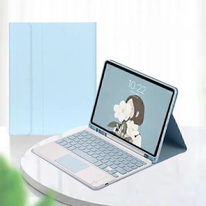 Bluetooth Keyboard Touchpad Case Cover For iPad 7/8/9/10/11th Air 4 5 6 ...