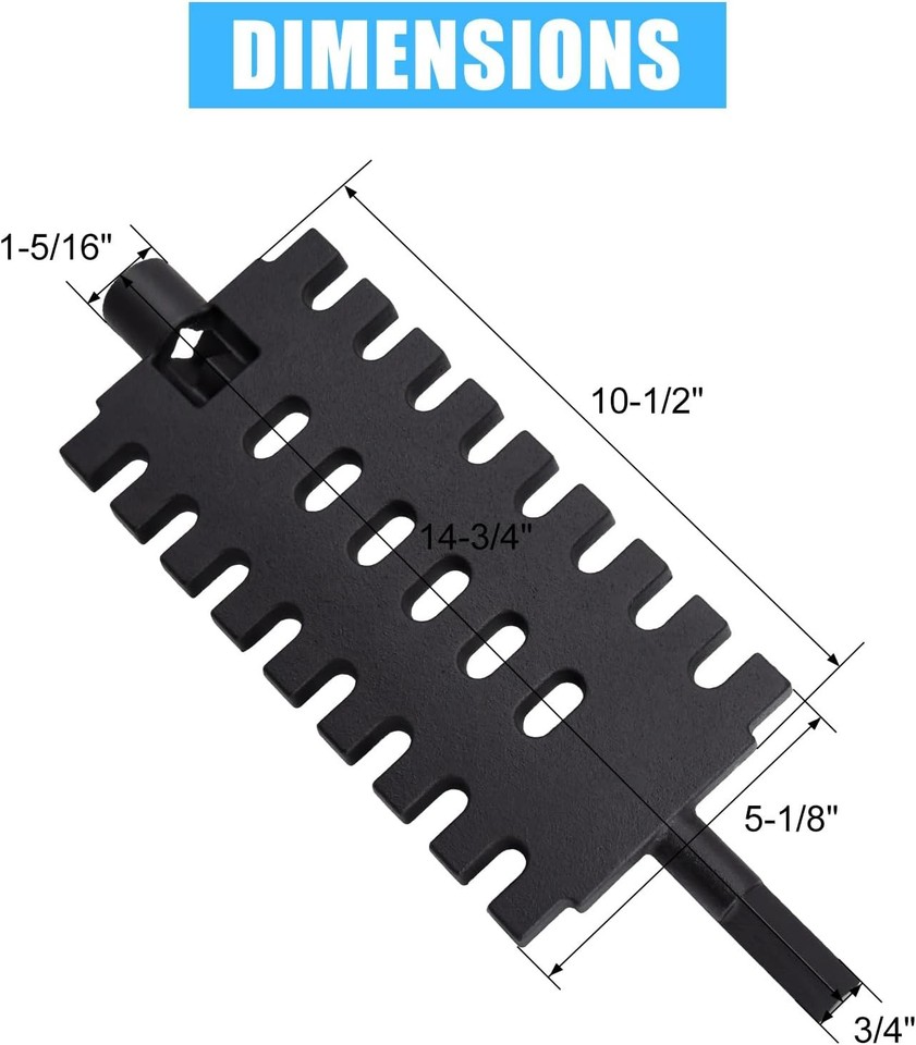 40257(2pack) Shaker Grate for US Stove Hot Blast 1300, 1500, 1537G ...