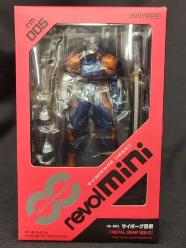 Revoltech Yamaguchi Revol Mini Cyborg Ninja figure Metal Gear Solid ...