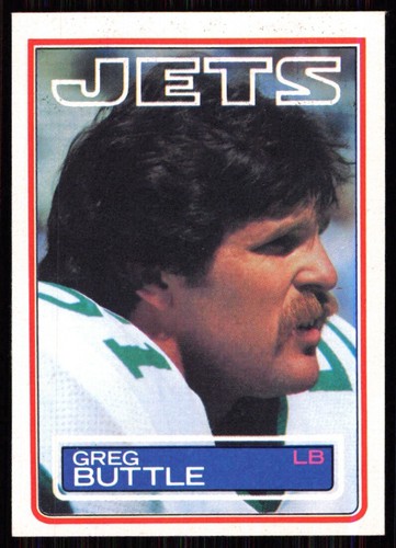 1983 Topps Greg Buttle New York Jets #339 | eBay