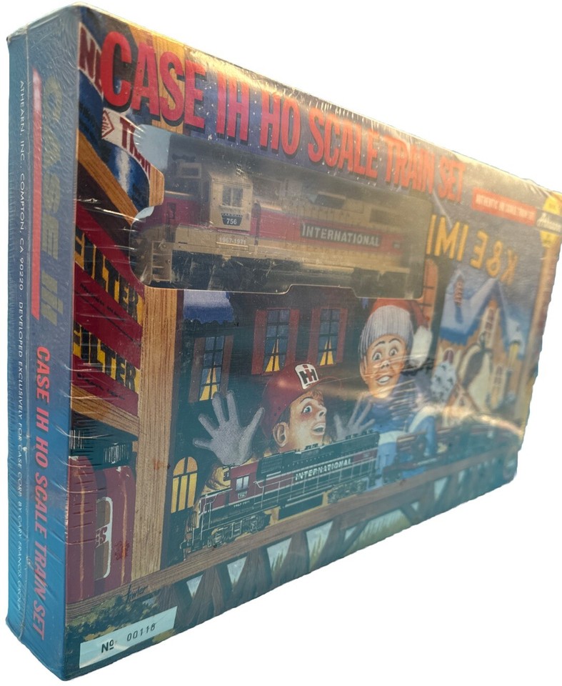 Athearn HO CASE IH International Rare Farmall Train Set Sealed NIB H2F ...