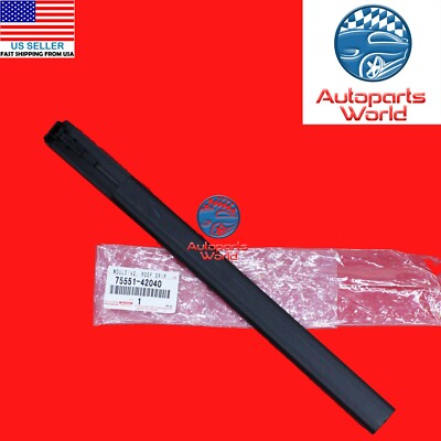 GENUINE OEM TOYOTA 2013-2018 RAV4 RIGHT PASSENGER ROOF DRIP MOLDING ...