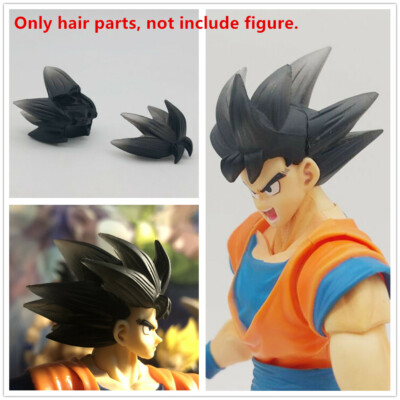 Wind blow head effect hair parts TB for SHF 2.0 Goku model Kamehameha ...
